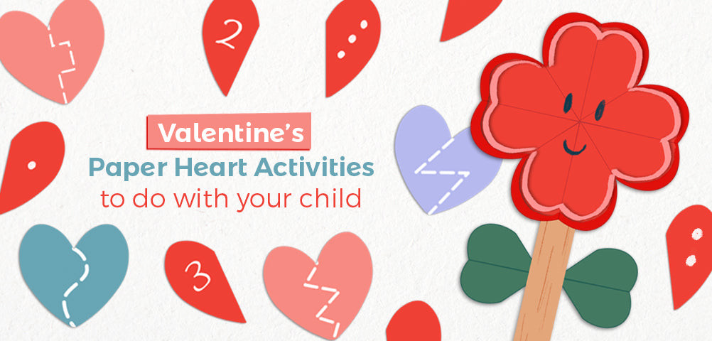 Valentine's Paper Heart Activities - Indigo Jamm